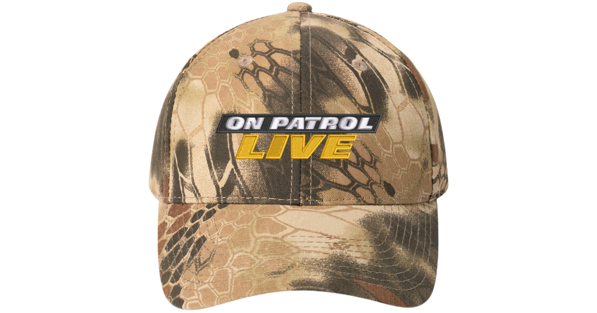On Patrol: Live Pro Camouflage Series Cap.